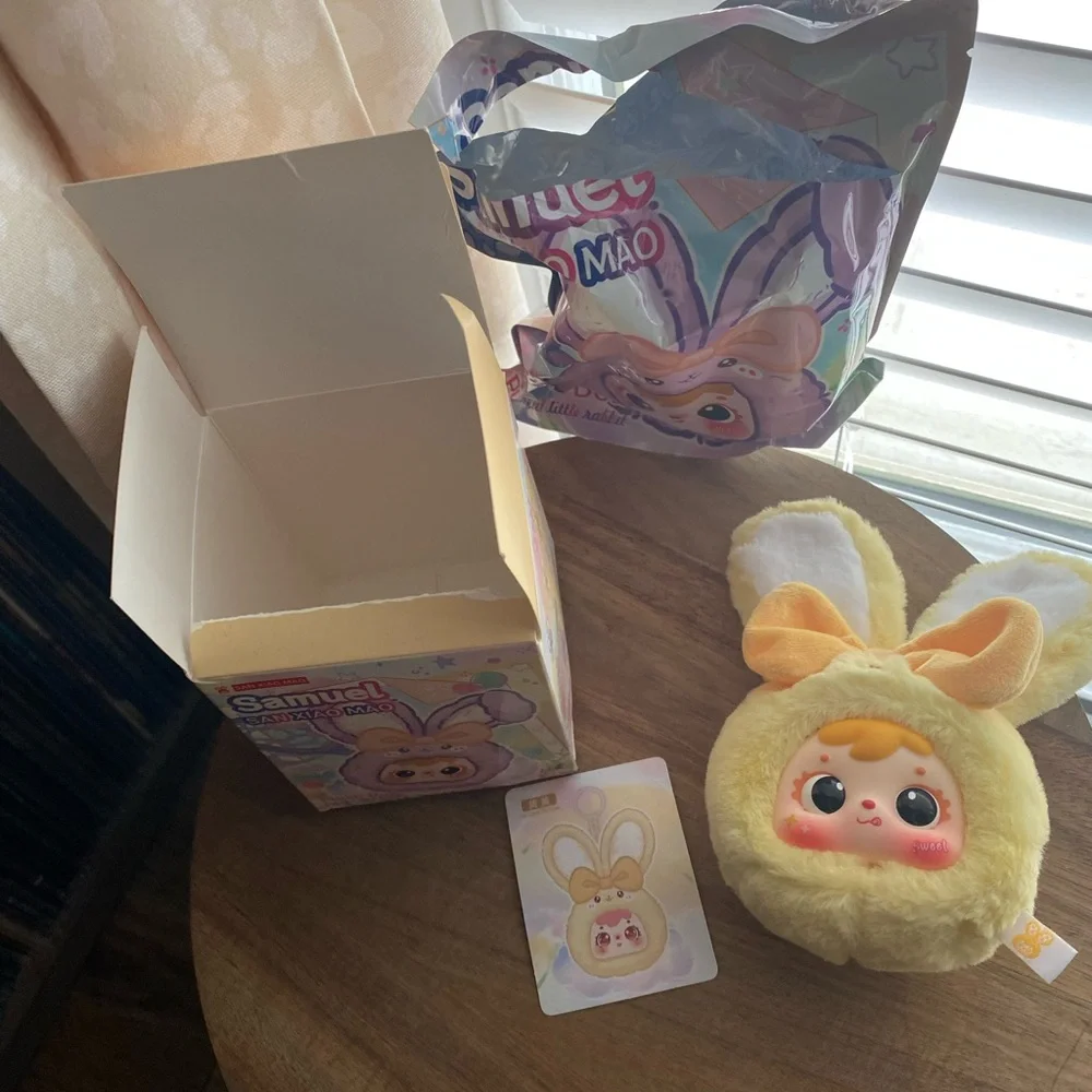 San Xiao Mao | Toys | San Xiao Mao Samuel Plush Doll Open Box Yellow ...